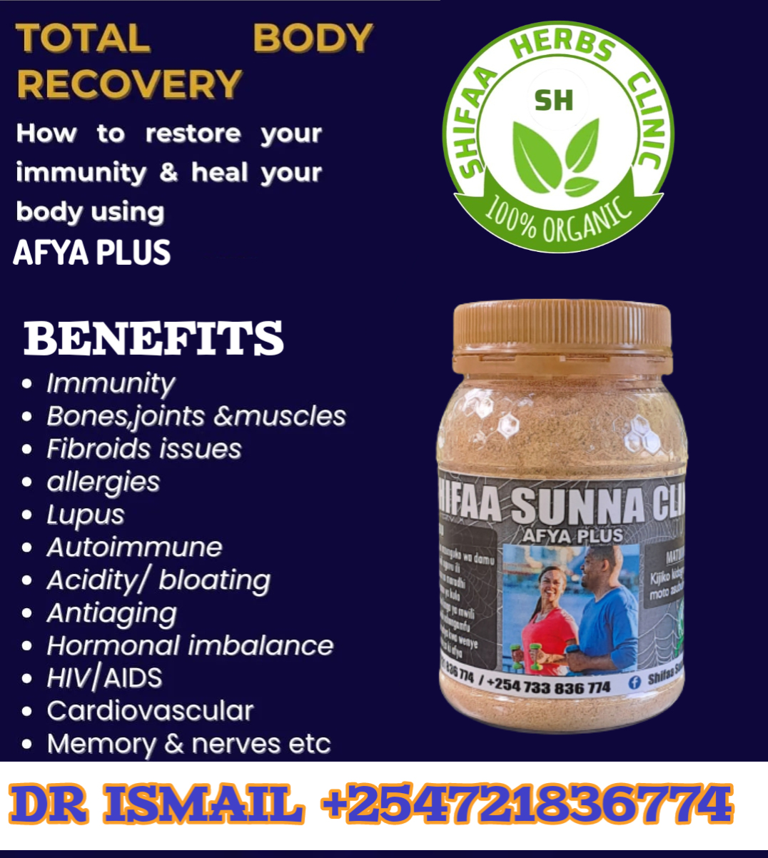 AFYA PLUS – Shifaa Herbs Clinic